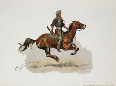 A Crow Scout – PostersofSantaFe.com