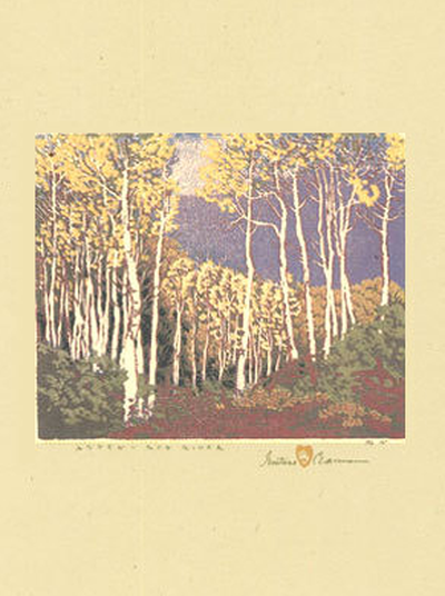 Aspen Red River - notecard – PostersofSantaFe.com